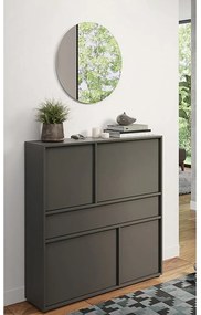 Antracitová předsíňová sestava Ameca 2.0 – Germania