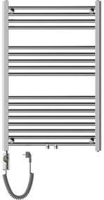 Mexen Mars, elektrické topné těleso 900x600 mm + topná tyč 300 W, chromová, W110-0900-600-2300-01
