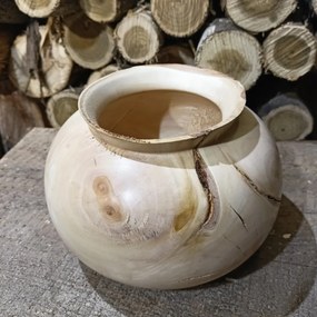 Dřevěná váza - lípa