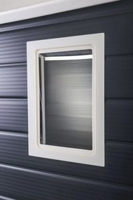 G21 PAH 882 Zahradní domek - 241 x 366 cm, plastový, šedý
