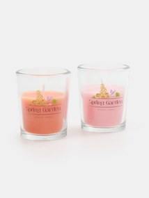 Sinsay - Vonné svíčky Spring Garden 2 pack - pastelová růžová
