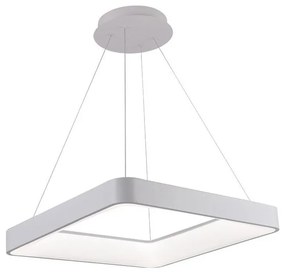 LED Stmívatelný lustr na lanku LED/55W/230V 3000-6500K bílá + dálkové ovládání