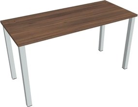Kancelářský pracovní stůl Hobis UE 1400, deskaakát, bílá RAL 9016