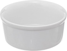 Servírovací set: 6 porcelánových misek + bambusový tác