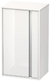 Duravit Ketho - Skříňka vysoká 880x500x360 mm, levá, lesklá bílá KT1266L2222