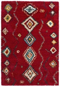 Mint Rugs - Hanse Home koberce Kusový koberec Nomadic 102692 Geometric Rot - 120x170 cm