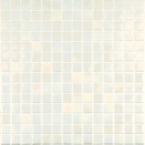 Hisbalit Skleněná mozaika bílá Mozaika 504 2,5x2,5 (33,3x33,3) cm - 25504LH