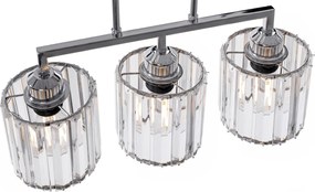 Toolight - Stropní svítidlo GLAMOUR 3xE27 392228, chromová, OSW-09685