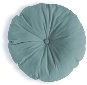 SenLove Dekorační bavlněný polštář KNOFLÍK Zvolte barvu: Zelená šalvěj