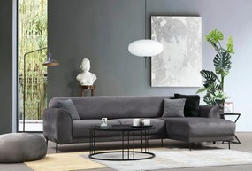 Hanah Home Pohovka IMAGE antracit pravý roh 560ARE1143