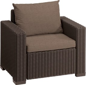 Zahradní křesla KETER California Mix&Match Chair - 83 x 68 x 72 cm - 2ks - hnědá