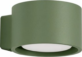 Sollux Lighting Nástěnné svítidlo MODO 1 olivově zelené Gx53