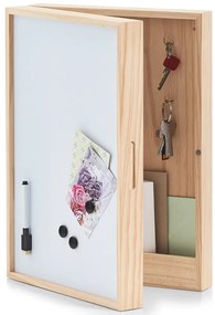 Skříňka na klíče, magnetická tabule, 30x8x42 cm, ZELLER