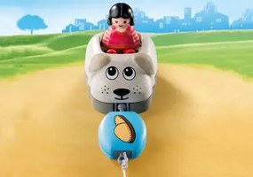 Playmobil® 1.2.3 70406 Psí vlak / od 18 měsíců