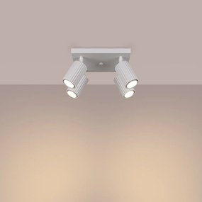 Sollux Lighting Stropní svítidlo KARBON 4 bílé