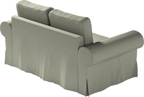 Potah na pohovku IKEA Backabro 2-místná, rozkládací barva šedá látka pletený vzor