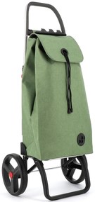 Rolser I-Max Tweed 2 Logic RSG nákupní taška na velkých kolečkách, zelená