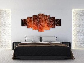 Obraz ohně (210x100 cm)