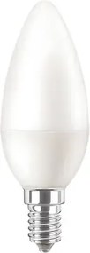 Philips CorePro candle E14 7W matná / LED žárovka / svíčka B38 / 806 l