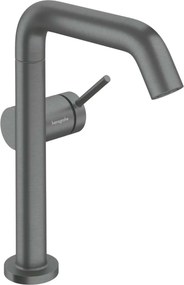 Hansgrohe Tecturis S - Umyvadlová baterie s výpustí Push-Open, CoolStart, EcoSmart+, kartáčovaný černý chrom 73360340