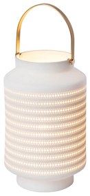 Lucide 13526/01/31 stolní lampa Jamila, bílá, E14, 24,5cm