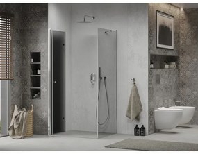 Mexen Lima sprchový kout 70x80cm, 6mm sklo, chromový profil-šedé sklo, 856-070-080-01-40