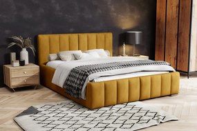 Postel MODEL 10 140x200 hořčicová - MAGIC VELVET 2212