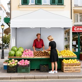 Costway Pop Up Pavilion Skládací zahradní altánek s odnímatelnými bočními