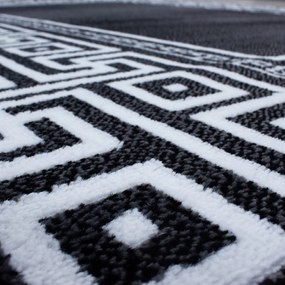 Ayyildiz Kusový koberec PARMA 9340, Černá Rozměr koberce: 80 x 300 cm