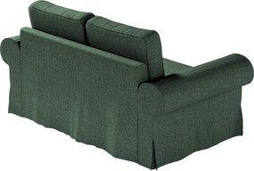 Potah na pohovku IKEA Backabro 2-místná, rozkládací barva zelená látka pletený vzor