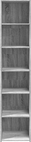 Skříň highboard šedá sonoma 40 x 41 x 185 cm kompozitní dřevo 3281671