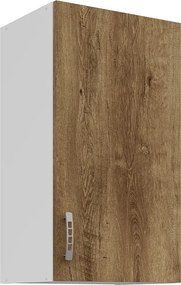 Levná kuchyňská linka SARA l | 260 cm | bílá/dub lefkas