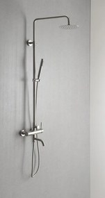 Sapho Sapho, MINIMAL sprchový/vanový sloup s pákovou baterií, nerez, MI140