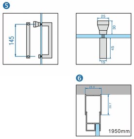 BPS-koupelny Obdélníkový sprchový kout HYD-OK06D 120x80 chrom/transparent + vanička HYD-OSV-ST03C bílá