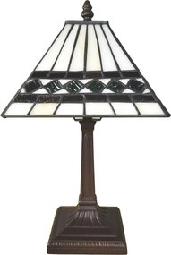 Stolní Tiffany lampa Yolande - 20*20*34 cm