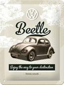 Plechová cedule Volkswagen VW - Beetle Retro
