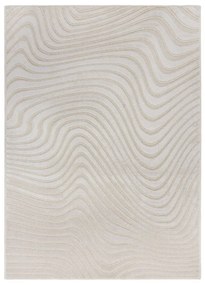 Flair Rugs koberce Kusový koberec Patna Channel Ivory - 120x170 cm