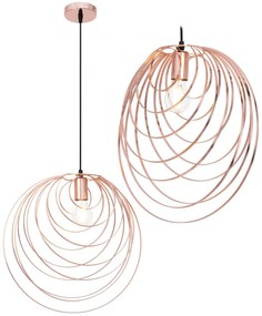 Stropní svítidlo Geometric II rose gold