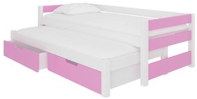 Dětská postel s matracemi FRAGA Další barva: Šedá