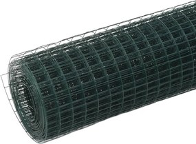 Pletivo ke kurníku ocel PVC vrstva 25 x 0,5 m zelené 143630