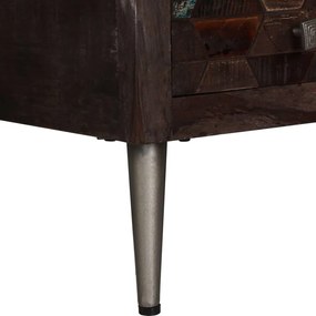 Konferenční stolek masivní recyklované dřevo 100 x 60 x 35 cm - Default Title