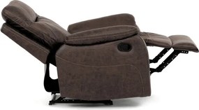 Polohovací křeslo hnědé TV-4092 BR3