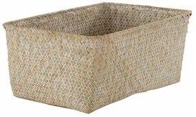 Pletený košík Compactor 30 x 20 x 13 cm, béžová