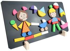 Detoa Magnetické puzzle Děti