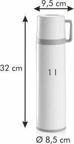 Tescoma Termoska s hrníčkem CONSTANT CREAM, 1 l, 1 l