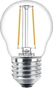 Philips Classic P45 E27 25W teplá bílá / LED žárovka / čirá / neztlumi