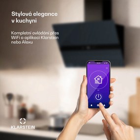 Klarstein Digestoř WiFusion, WiFi, LED, 680 m³/h, A++
