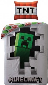 HALANTEX Povlečení Minecraft Dynamit Bavlna 140/200 70/90 cm