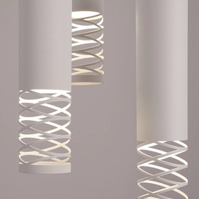 Sollux Lighting Závěsné svítidlo LAMI 3P bílé