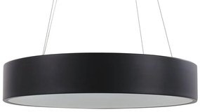 Kovová závěsná LED lampa černá LENYA Beliani